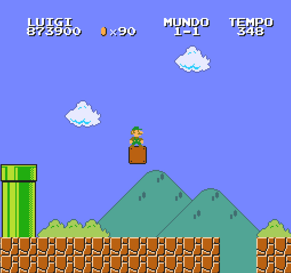 Pixelcraftian Luigi Mod for Super Mario Bros. Remastered [Unofficial ...