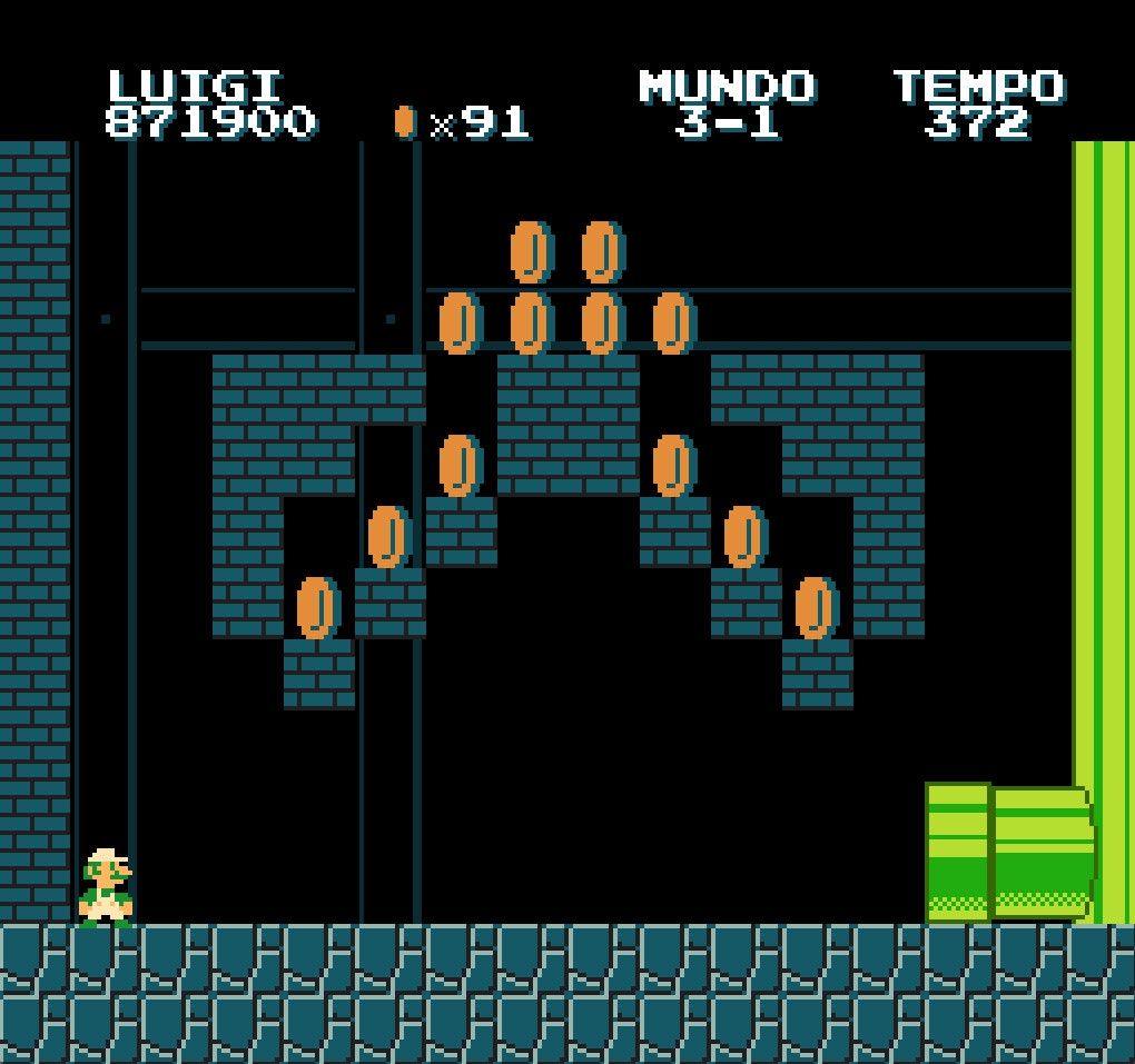 Pixelcraftian Luigi Mod for Super Mario Bros. Remastered [Unofficial ...