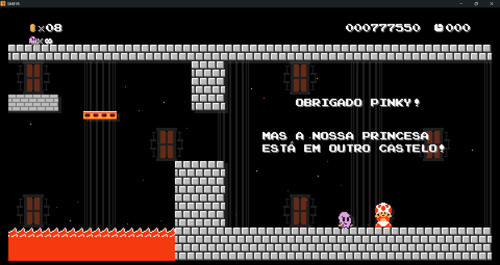 Pinky (SMB1R Custom Character) Mod for Super Mario Bros. Remastered ...
