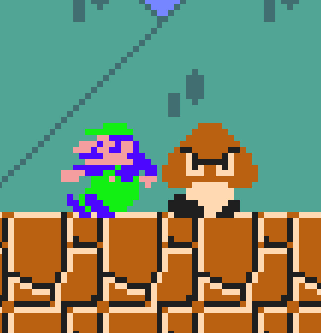 Jumpman & Jumpbro/"Arcade Mario & Luigi" Mod for Super Mario Bros ...