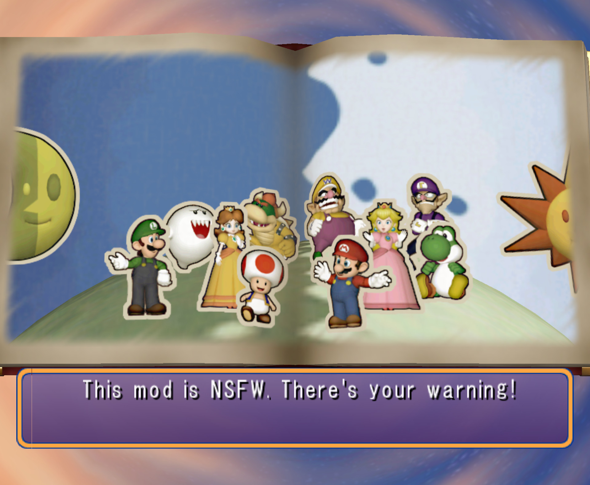 [SENSITIVE CONTENT] Offensive Party 6 Mod for Mario Party 6 | MP6 Mods
