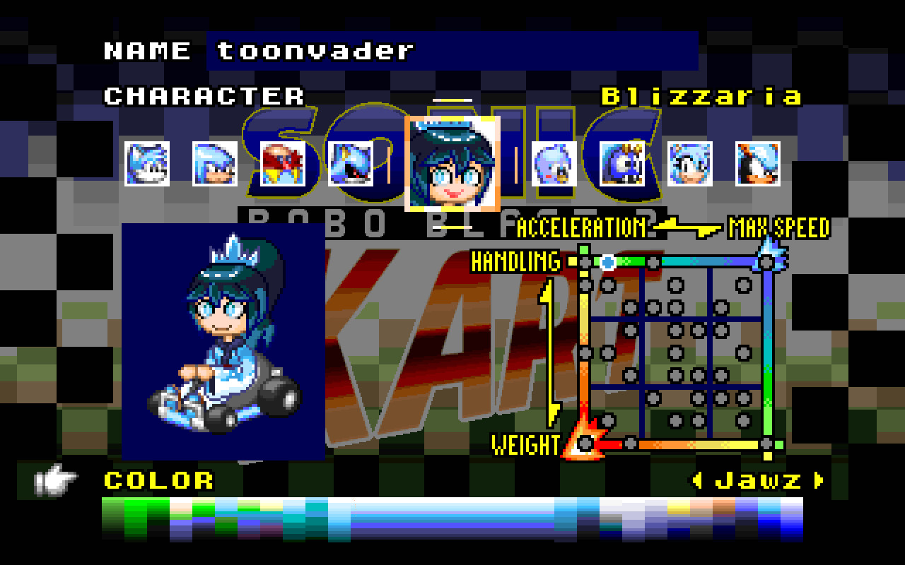 Blizzaria in SRB2K Mod for Sonic Robo Blast 2 Kart | SRB2K Mods
