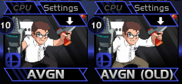 AVGN GFX with more sprite accuracy (CMC+ V8) Mod for Super Smash Bros ...