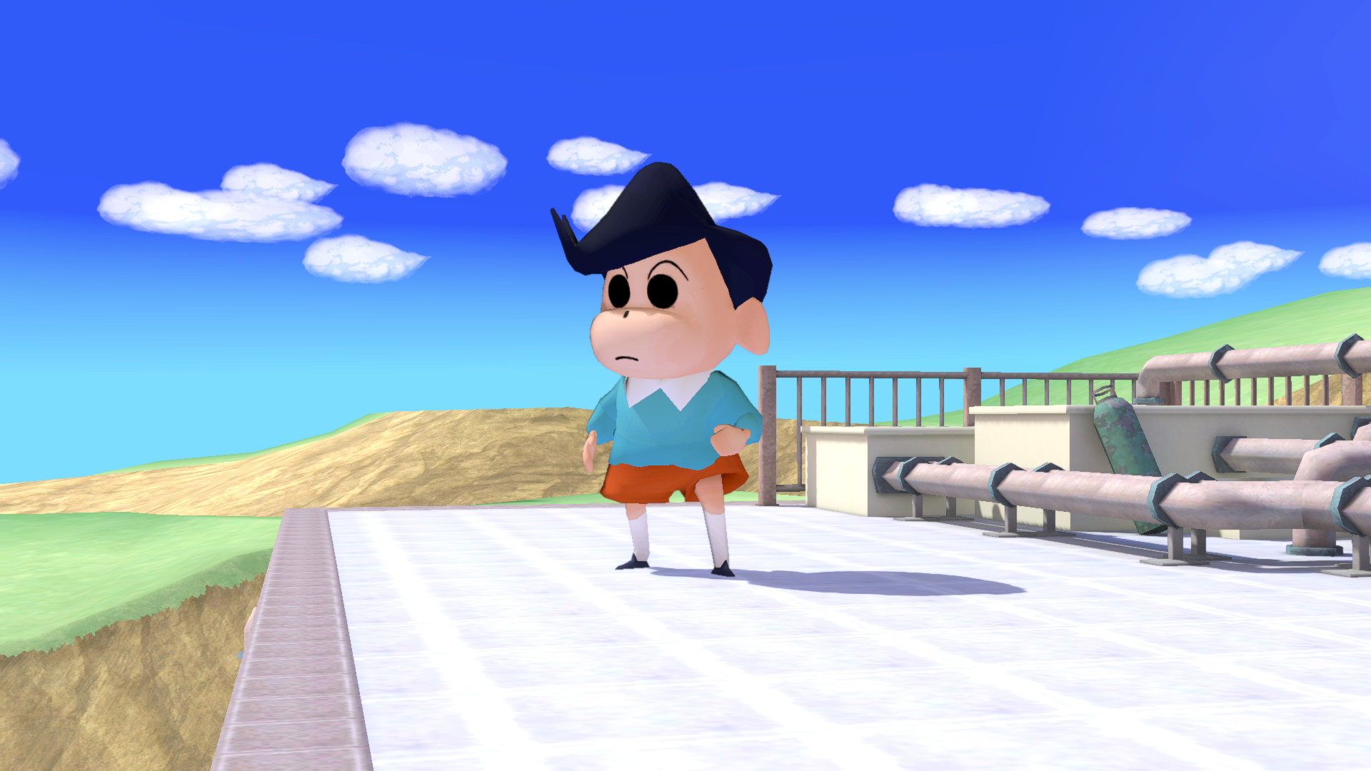 Cosmo / Kazama (Shin Chan) over Ness Mod for Super Smash Bros. Ultimate ...