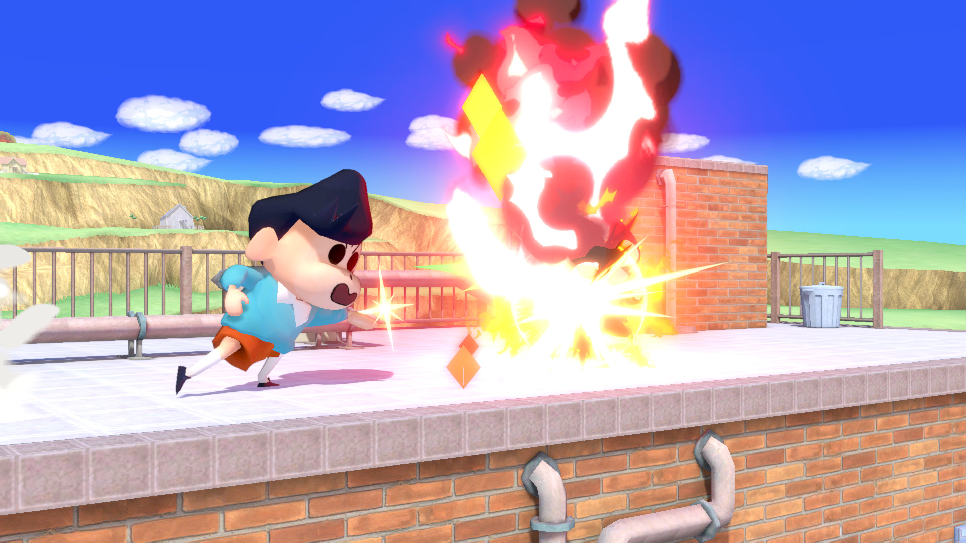 Cosmo / Kazama (Shin Chan) over Ness Mod for Super Smash Bros. Ultimate ...