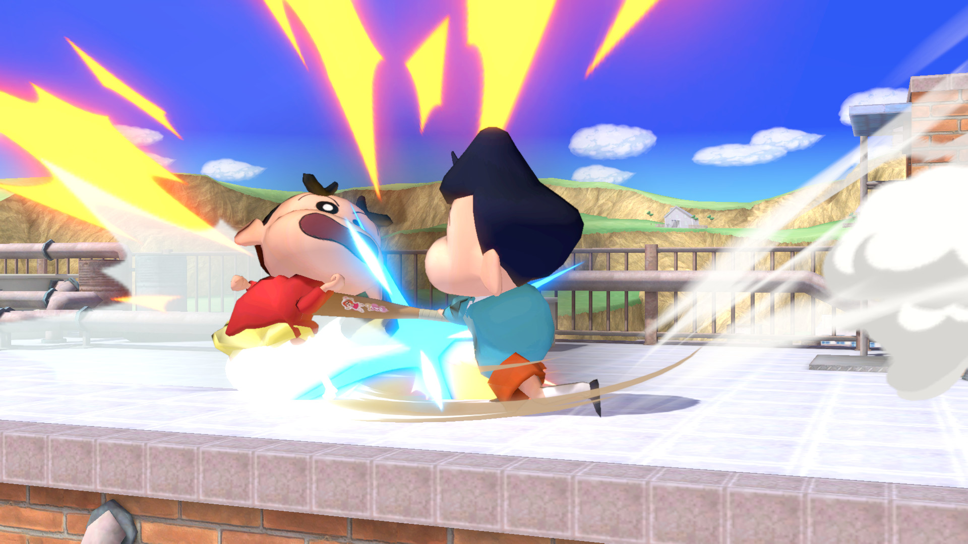 Cosmo / Kazama (Shin Chan) over Ness Mod for Super Smash Bros. Ultimate ...