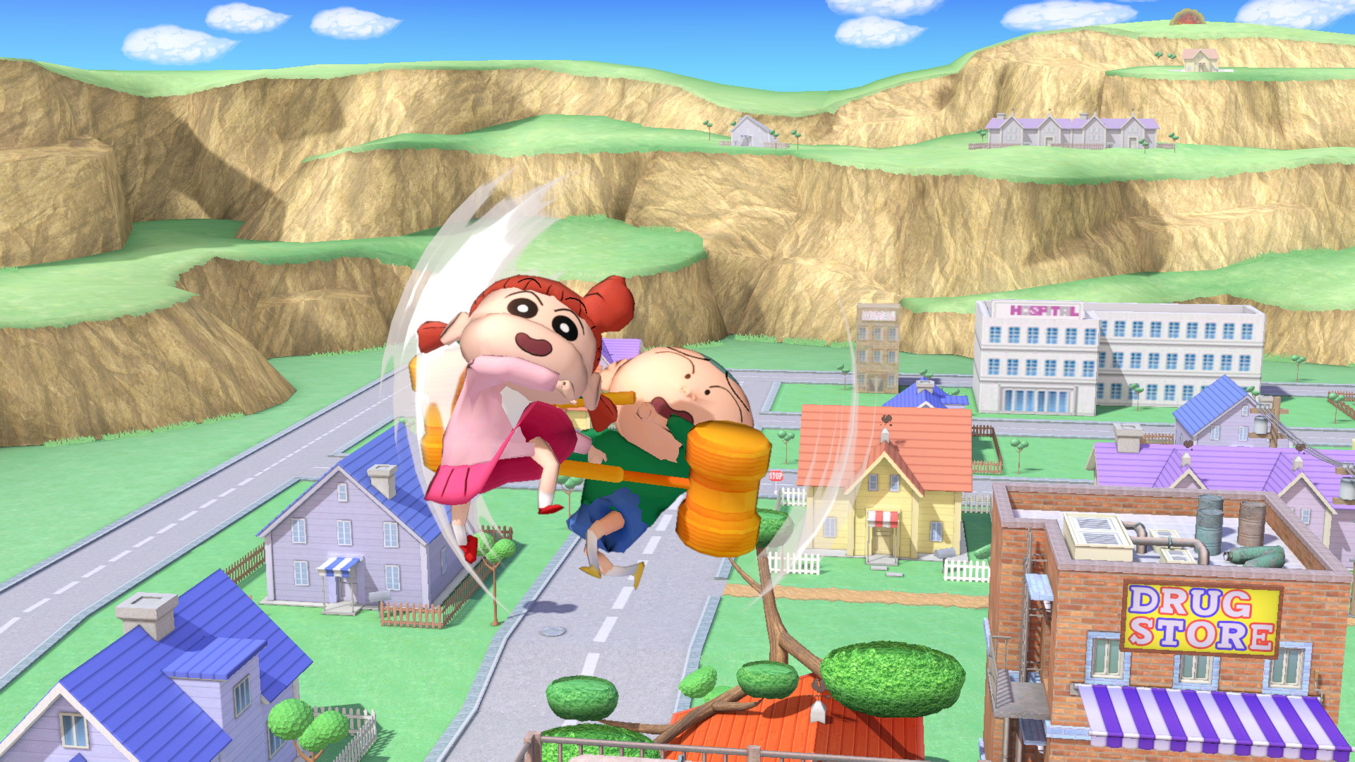 Nini & Max / Nene & Masao (Shin Chan) Ice Climbers Mod for Super Smash ...
