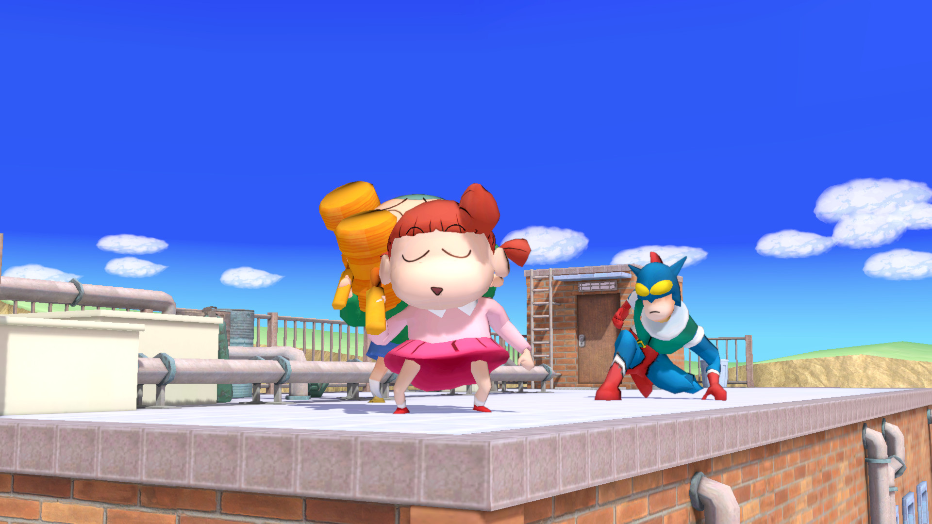 Nini & Max / Nene & Masao (Shin Chan) Ice Climbers Mod for Super Smash ...