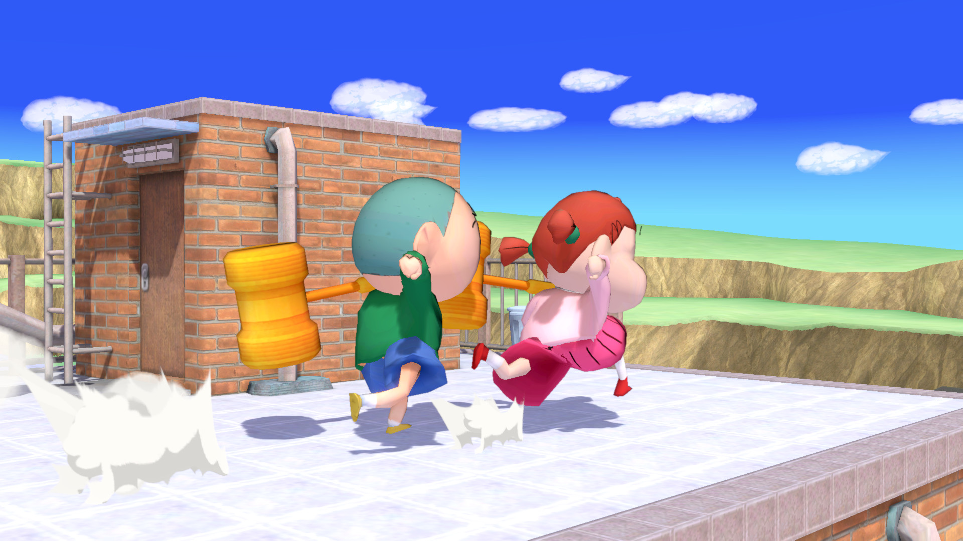 Nini & Max / Nene & Masao (Shin Chan) Ice Climbers Mod for Super Smash ...