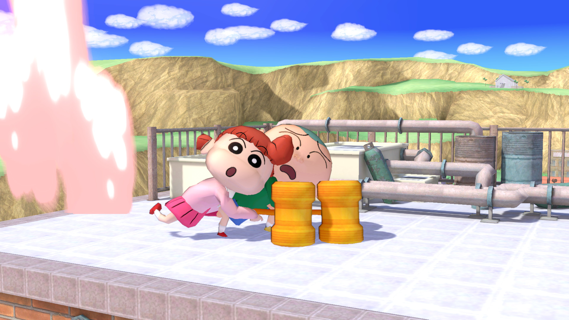 Nini & Max / Nene & Masao (Shin Chan) Ice Climbers Mod for Super Smash ...