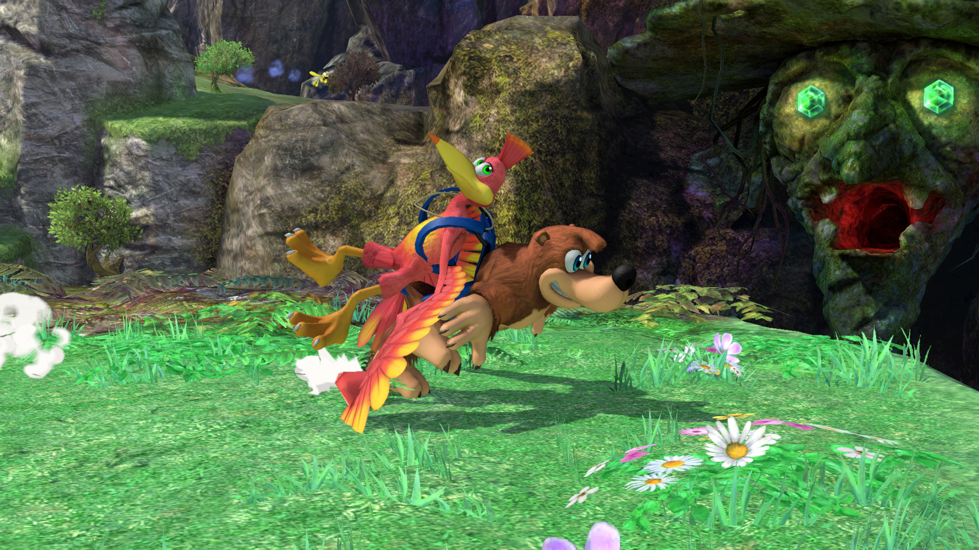 Kazooie-Banjo (Kazooie with Banjo in the Backpack) Mod for Super Smash ...