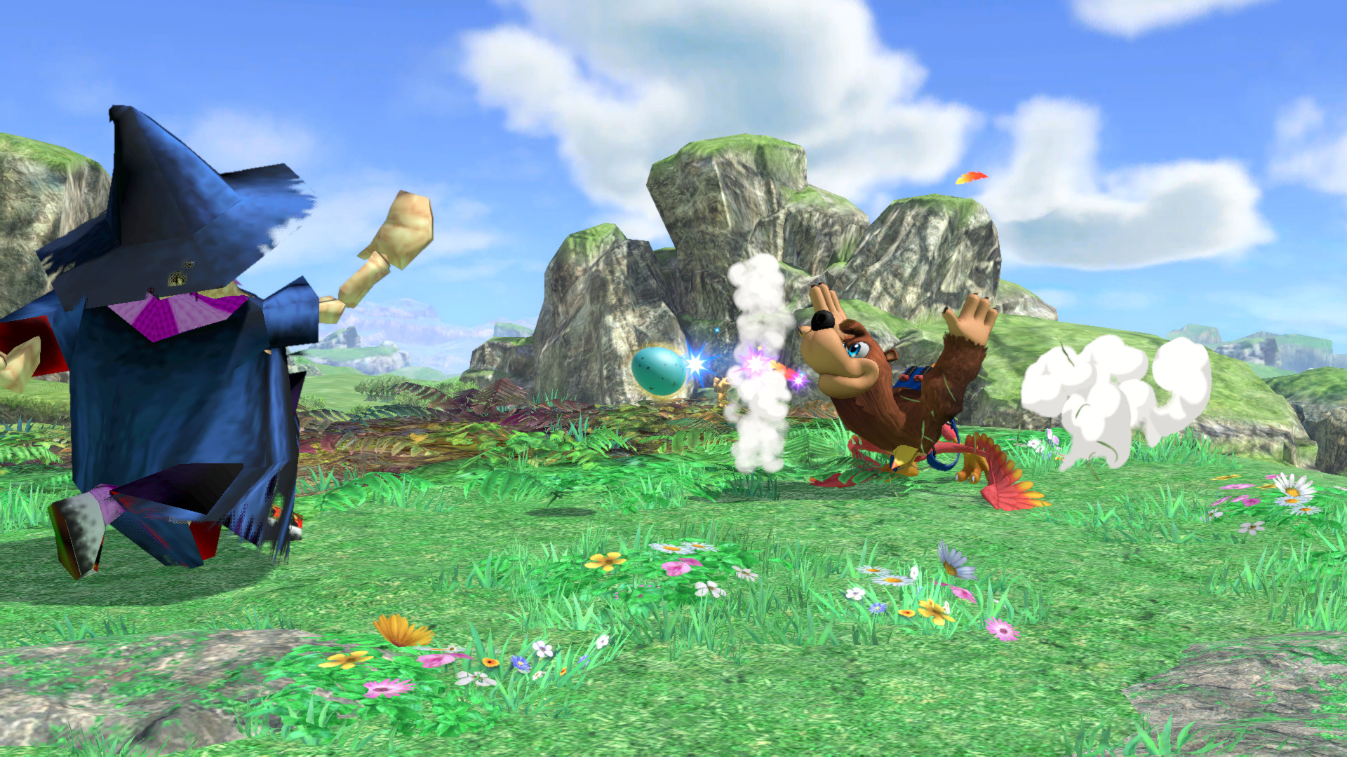 Kazooie-Banjo (Kazooie with Banjo in the Backpack) Mod for Super Smash ...