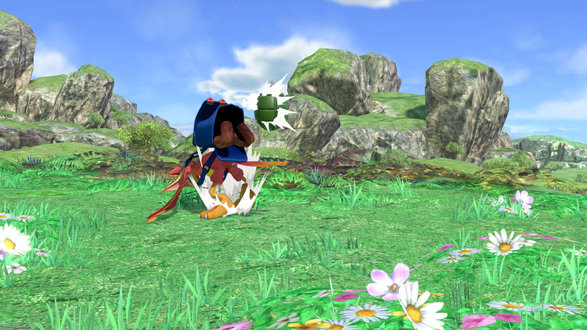 Kazooie-Banjo (Kazooie with Banjo in the Backpack) Mod for Super Smash ...