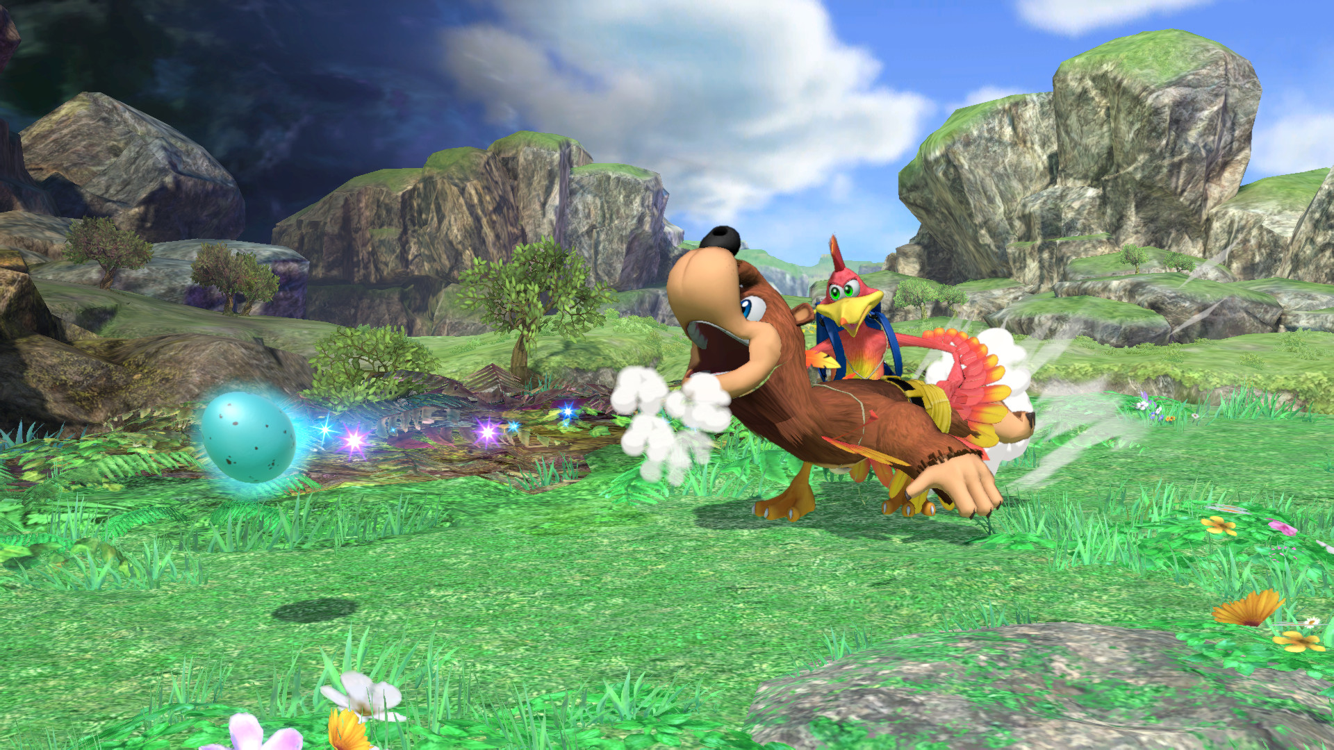 Kazooie-Banjo (Kazooie with Banjo in the Backpack) Mod for Super Smash ...