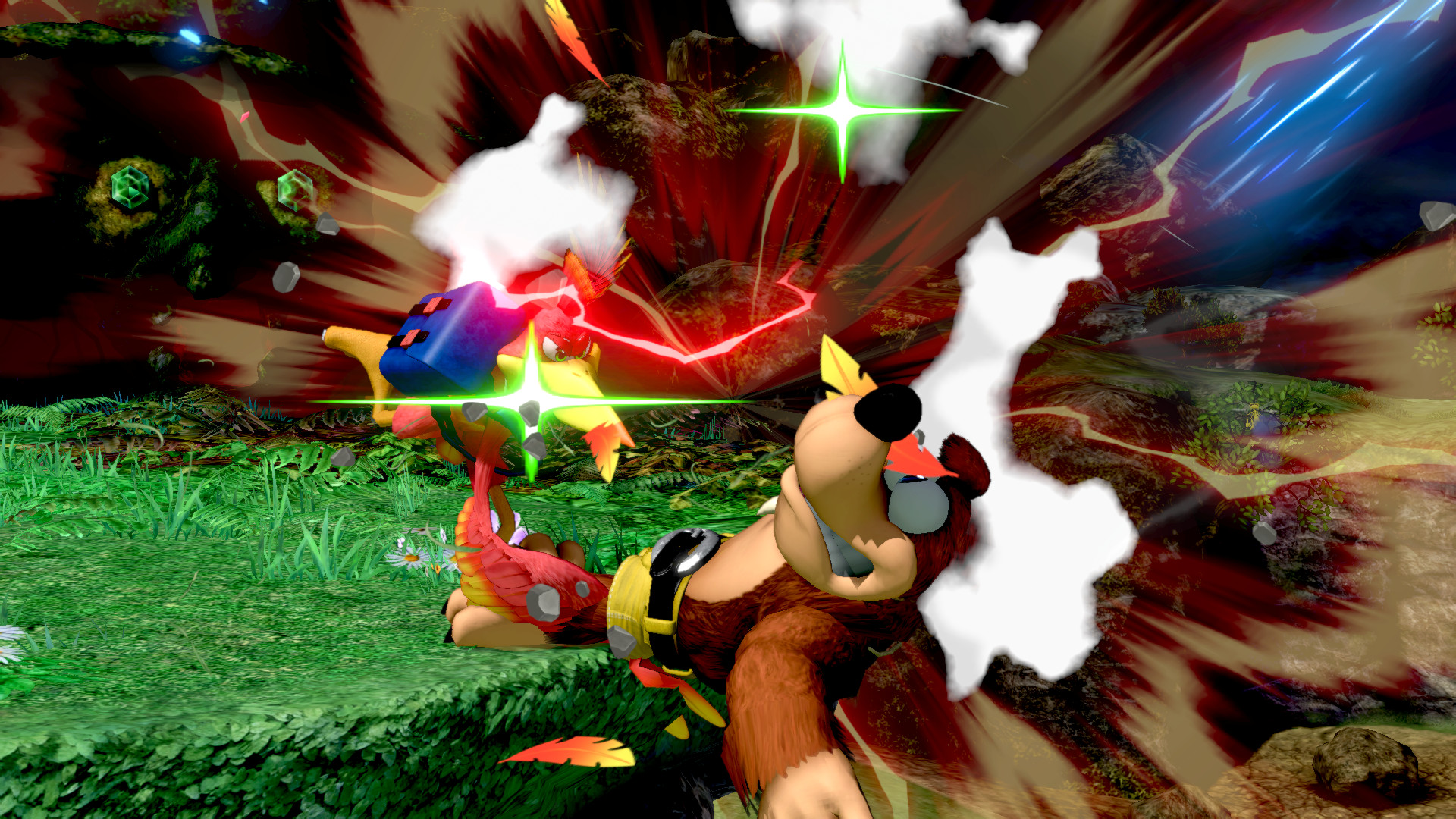 Kazooie-Banjo (Kazooie with Banjo in the Backpack) Mod for Super Smash ...