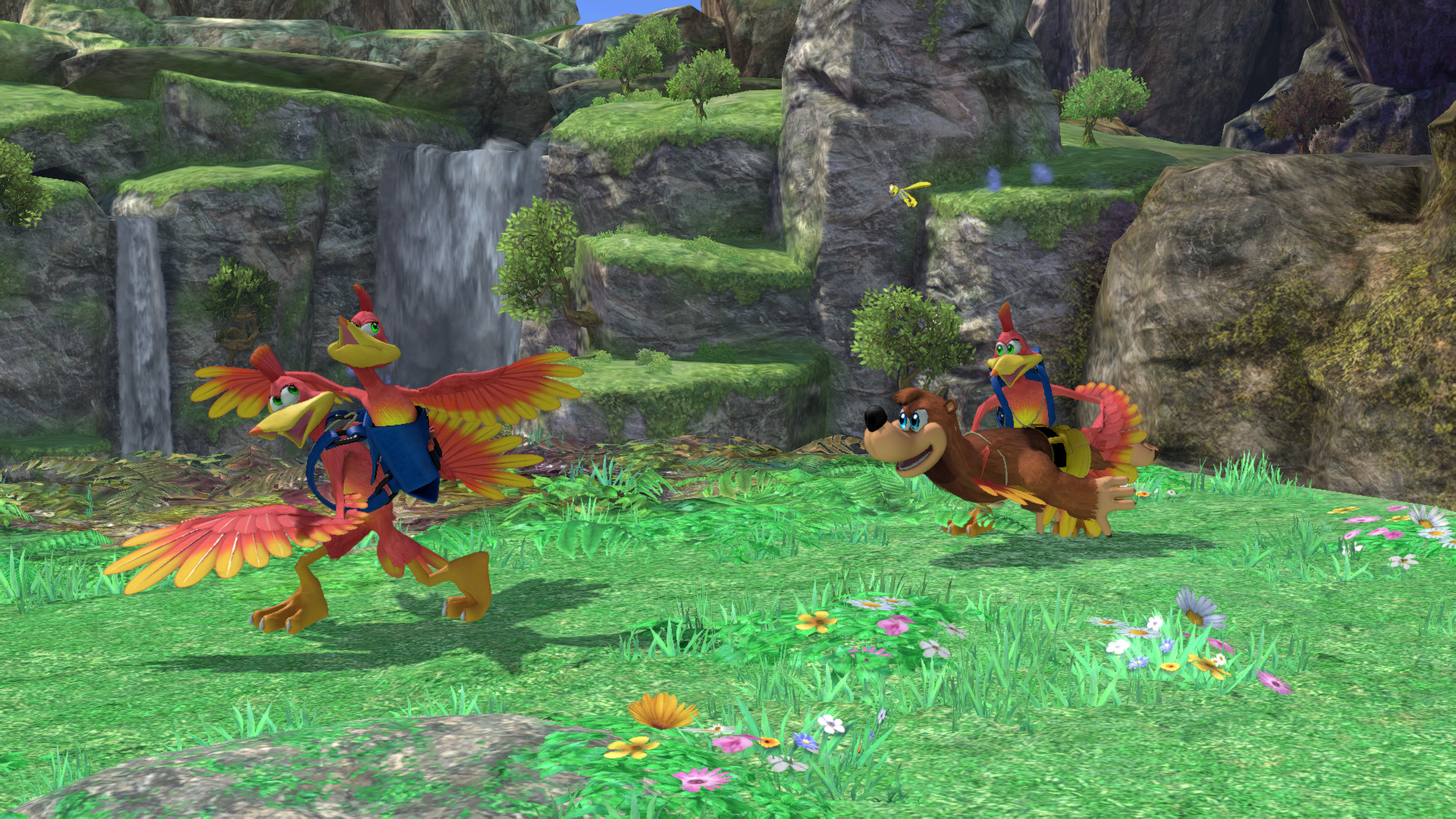 Kazooie-Banjo (Kazooie with Banjo in the Backpack) Mod for Super Smash ...