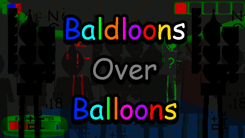 Baldloons over Balloons Mod for Baldi's Basics | Baldi Mods