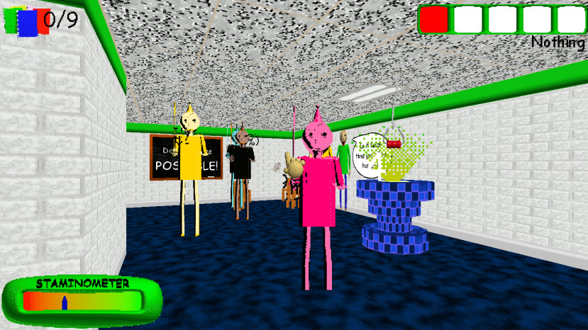 Baldloons over Balloons Mod for Baldi's Basics | Baldi Mods
