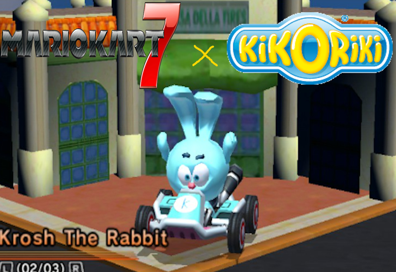 Krash The Rabbit (Kikoriki) (CTGP-7) Mod for Mario Kart 7 | MK7 Mods
