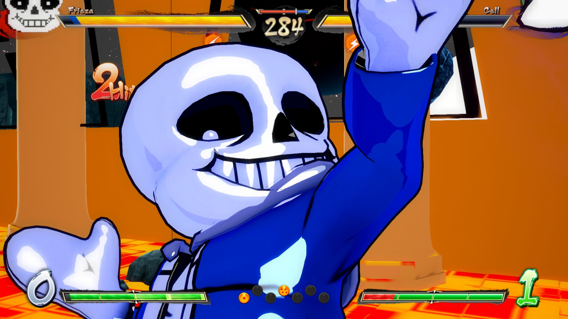 Judgment hall (Undertale) Mod for Dragon Ball FighterZ | DB:FZ Mods