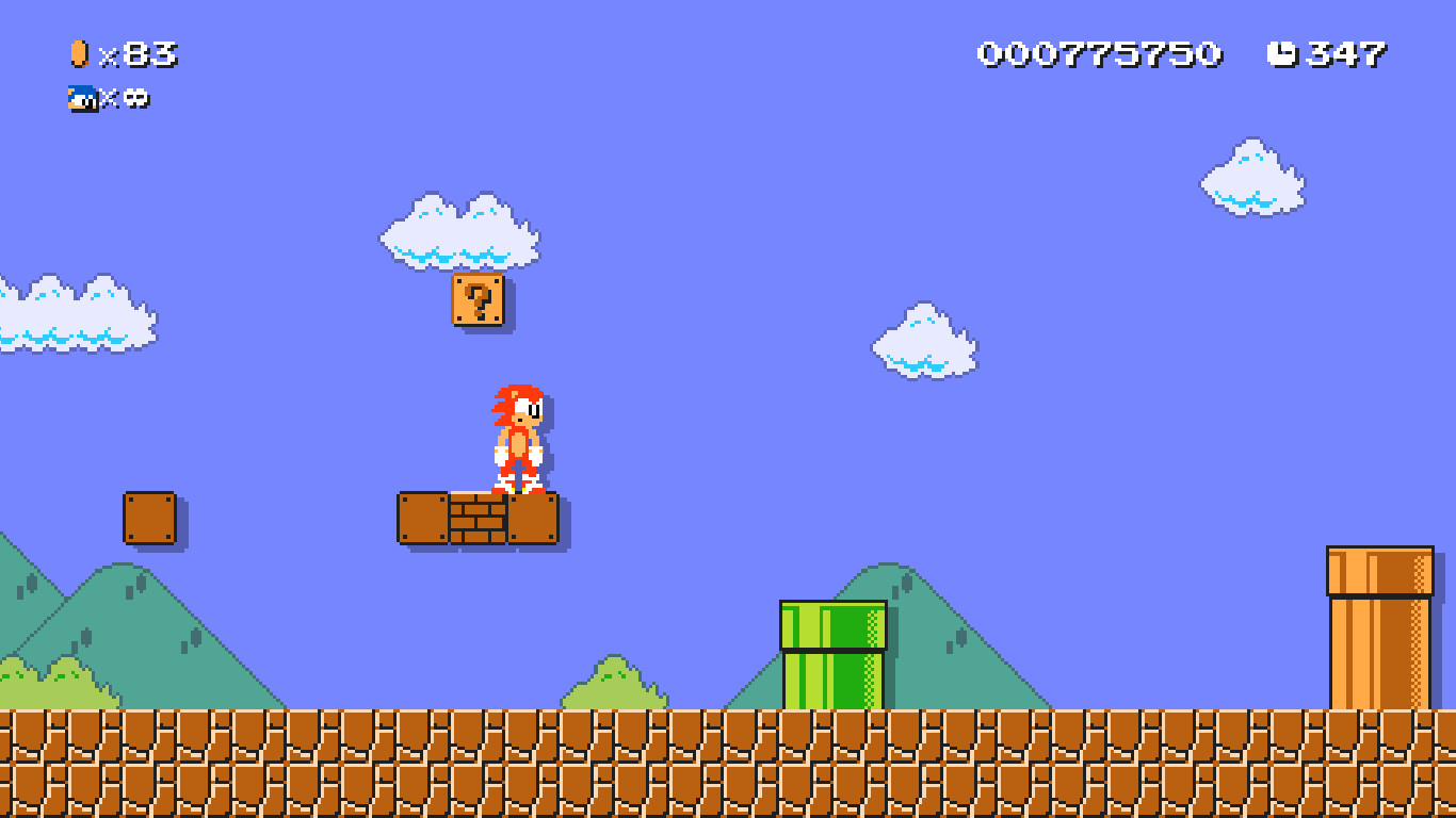 Sonic SMB1 Style + SFX Mod for Super Mario Bros. Remastered [Unofficial ...