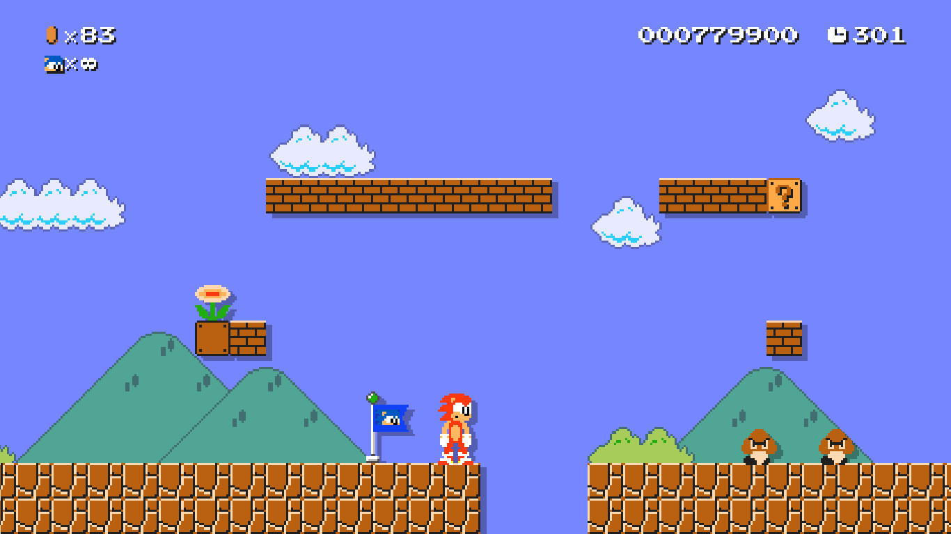 Sonic SMB1 Style + SFX Mod for Super Mario Bros. Remastered [Unofficial ...