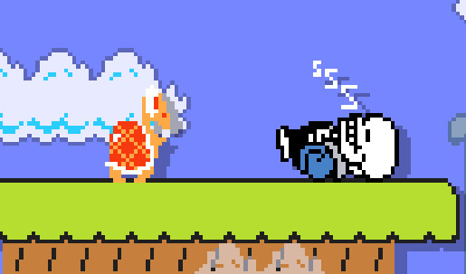 Sans (Undertale) Mod for Super Mario Bros. Remastered [Unofficial ...