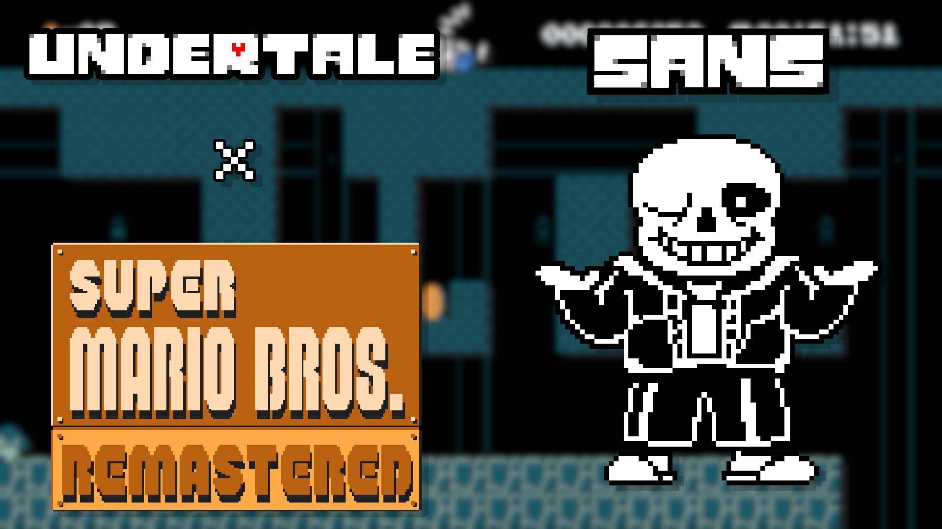 Sans (Undertale) Mod for Super Mario Bros. Remastered [Unofficial ...