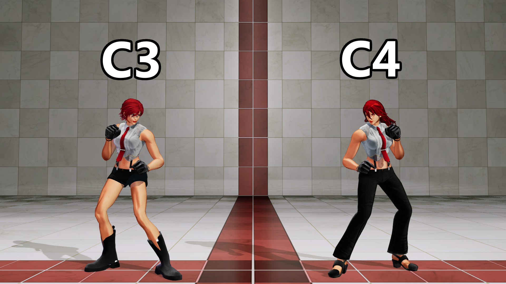 Concept Art Vanessa (Replaces Colors 2, 3 and 4) Mod for The King of ...