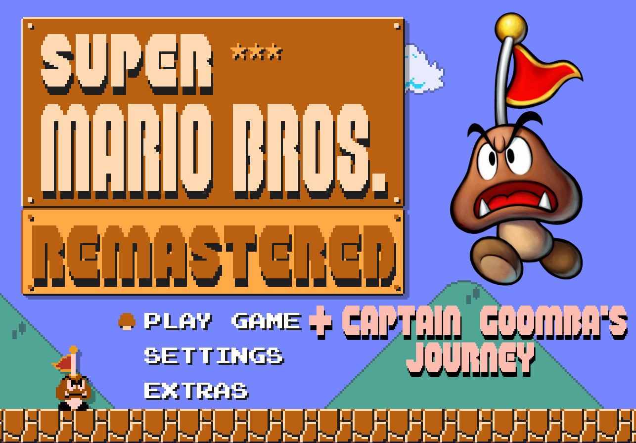 Playable Captain Goomba Mod for Super Mario Bros. Remastered ...