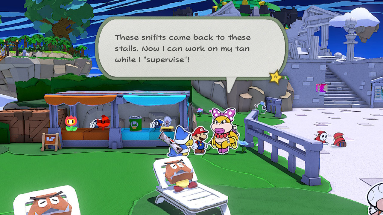 Paper Mario The Origami King Refolded Mod for Paper Mario: The Origami ...