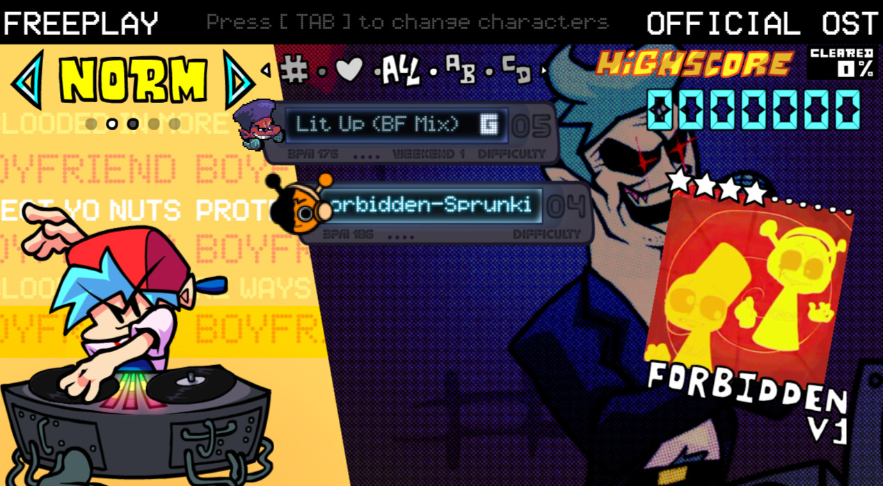 Forbidden - Sprunki (V-Slice/Mobile Port) Mod for Friday Night Funkin ...