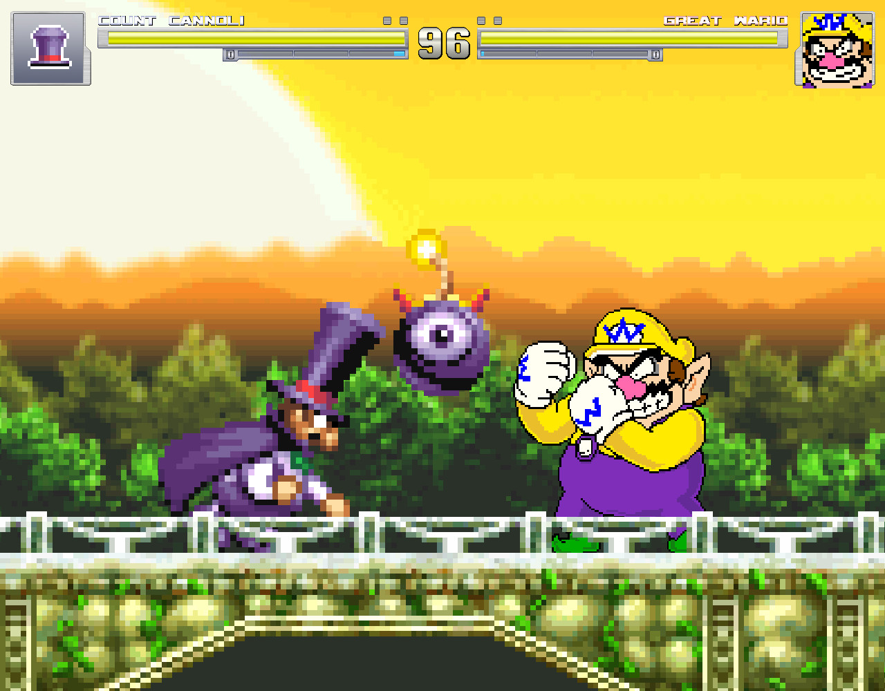 Count Cannoli (Wario: Master of Disguise) Mod for M.U.G.E.N | MUGEN Mods