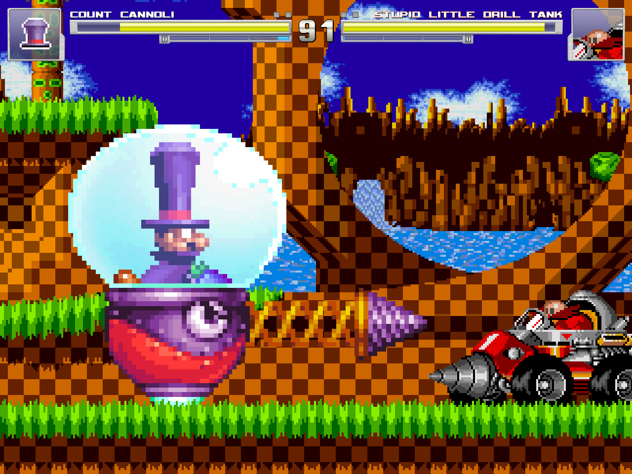 Count Cannoli (Wario: Master of Disguise) Mod for M.U.G.E.N | MUGEN Mods