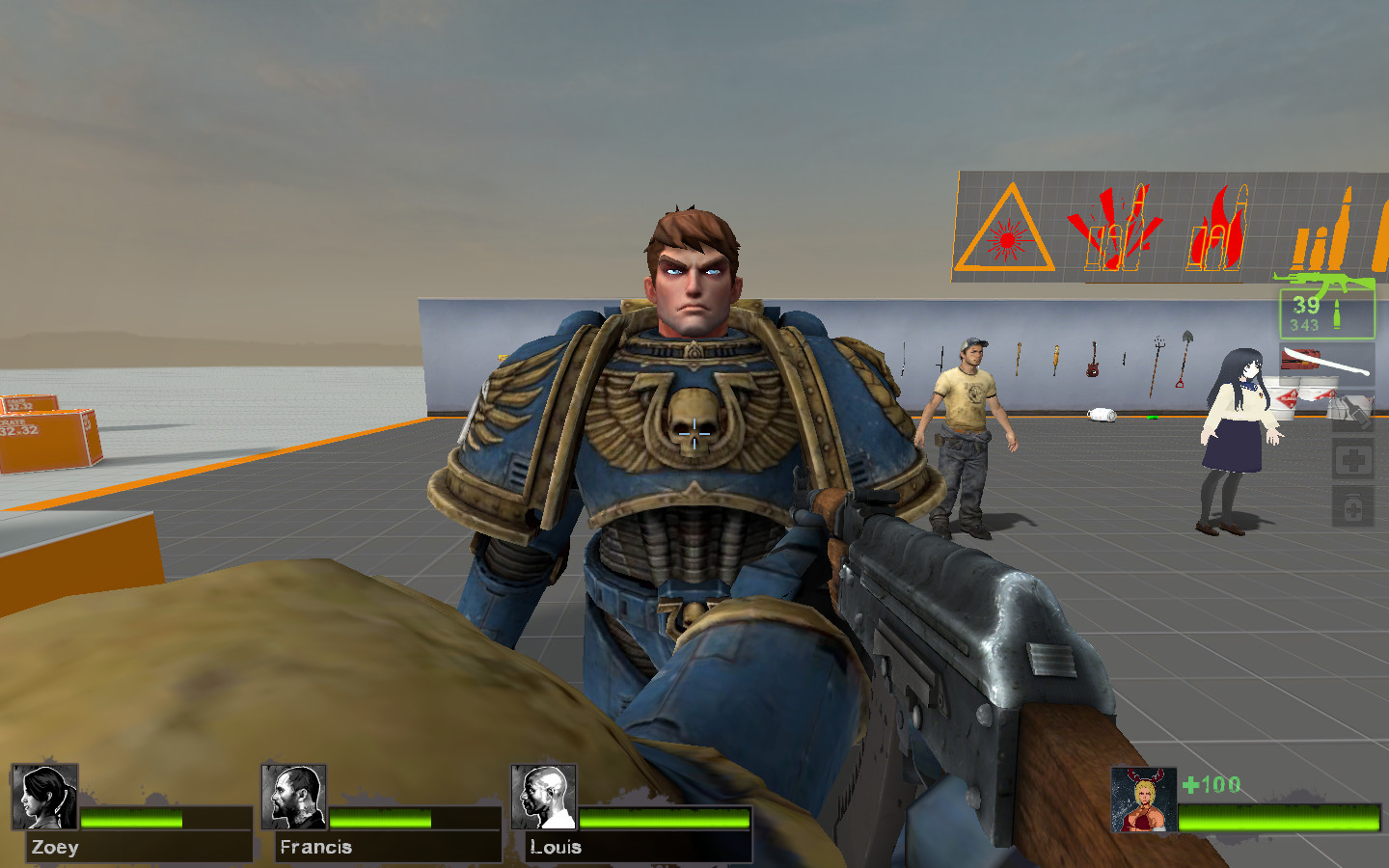 Garen Space Marine Mod for Left 4 Dead 2 | L4D2 Mods