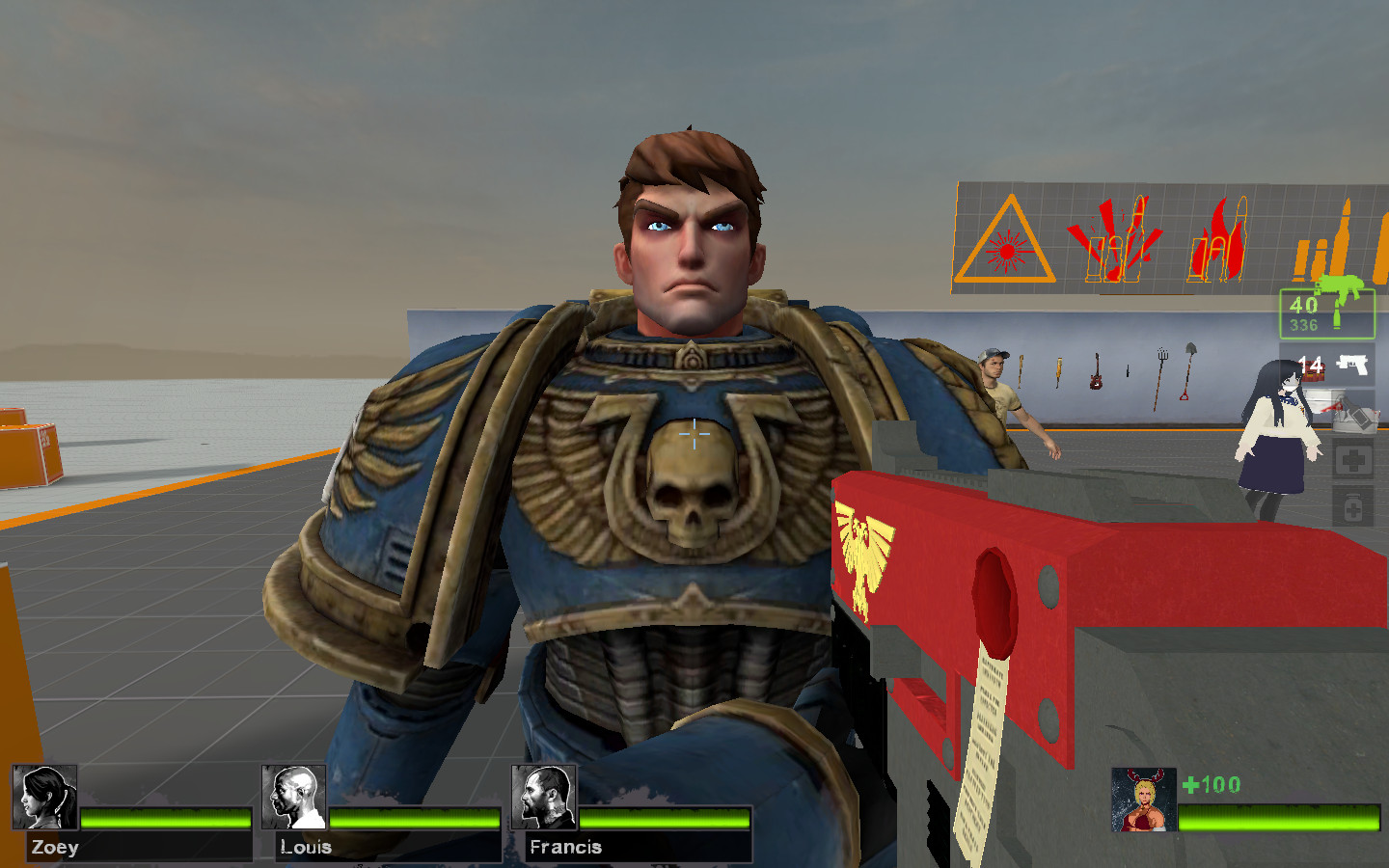 Garen Space Marine Mod for Left 4 Dead 2 | L4D2 Mods