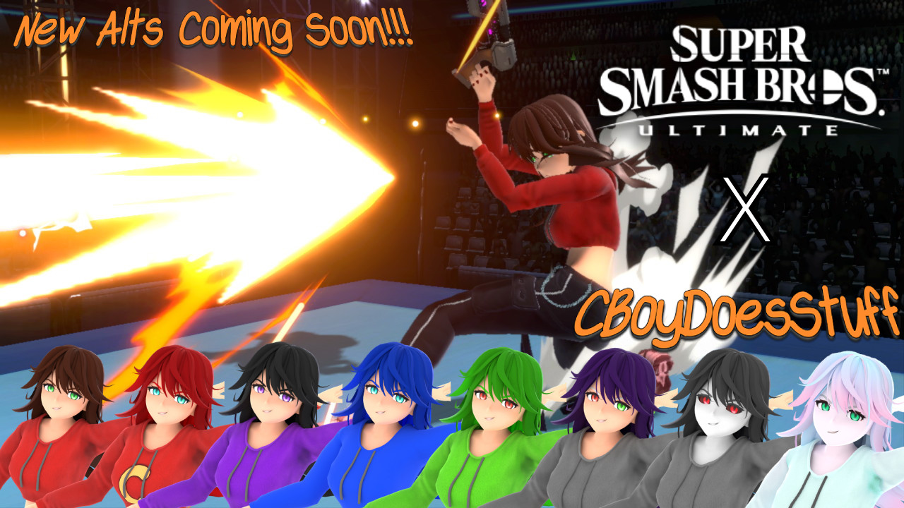 Cecilia Chiyako (CBoyDoesStuff) Mod for Super Smash Bros. Ultimate ...
