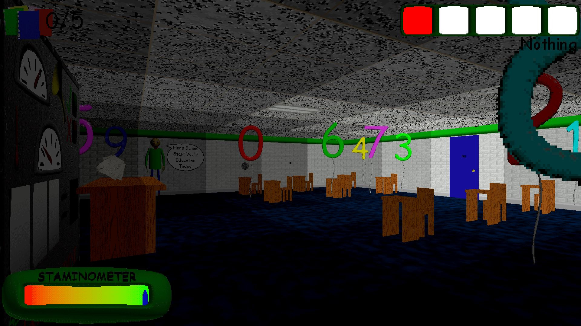 99'S sc00lhouse of sumthin DEMO Mod for Baldi's Basics | Baldi Mods