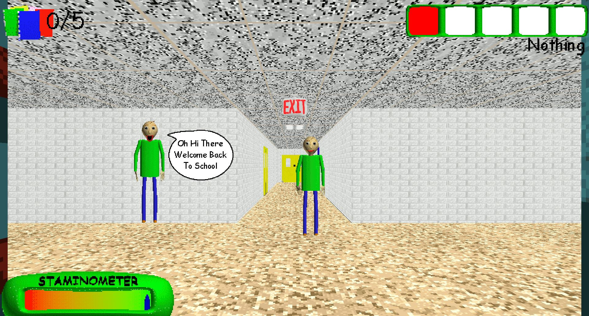 99'S sc00lhouse of sumthin DEMO Mod for Baldi's Basics | Baldi Mods