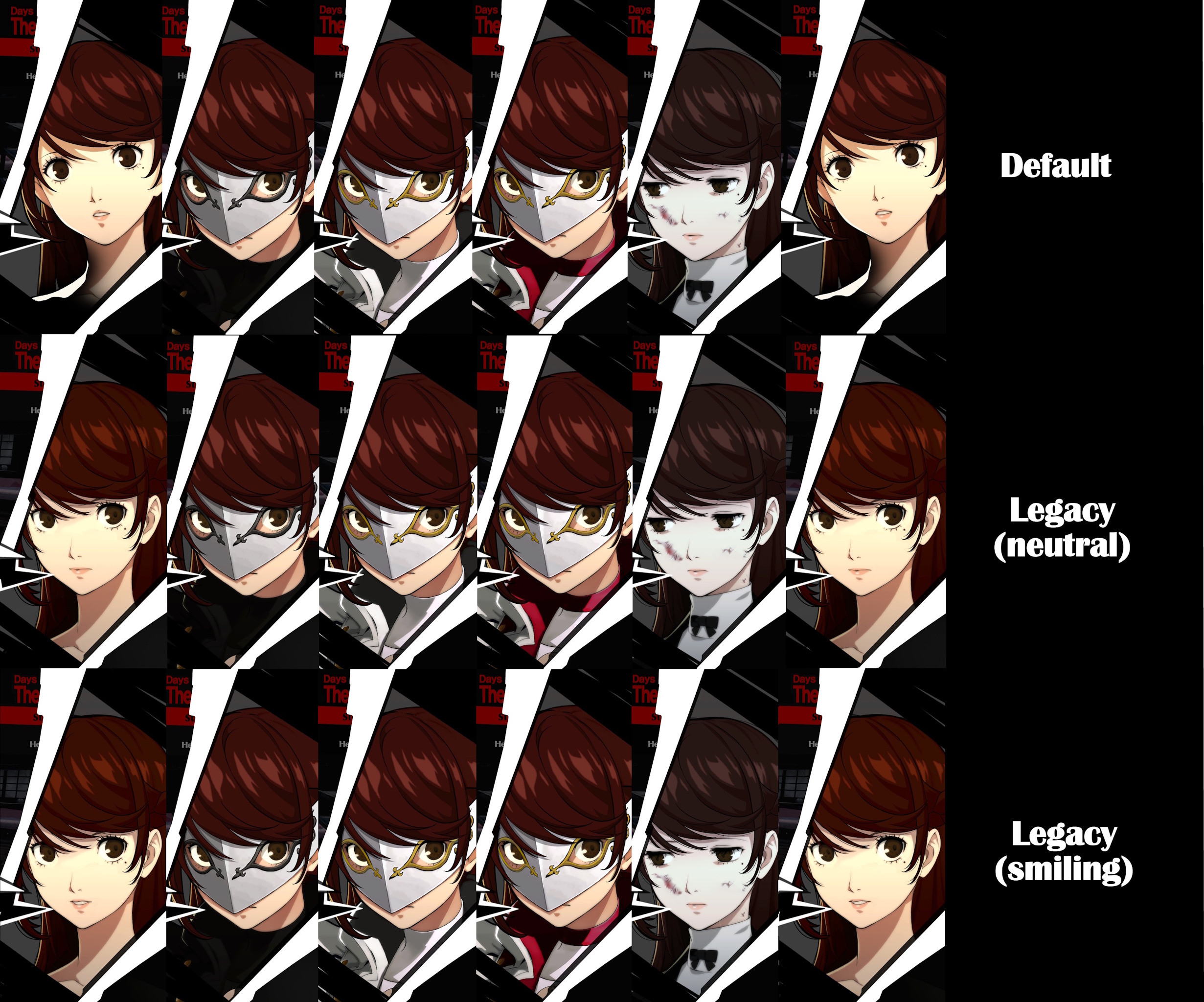 Kasumi as Protagonist - Alternate models Mod for Persona 5 Royal (PC ...