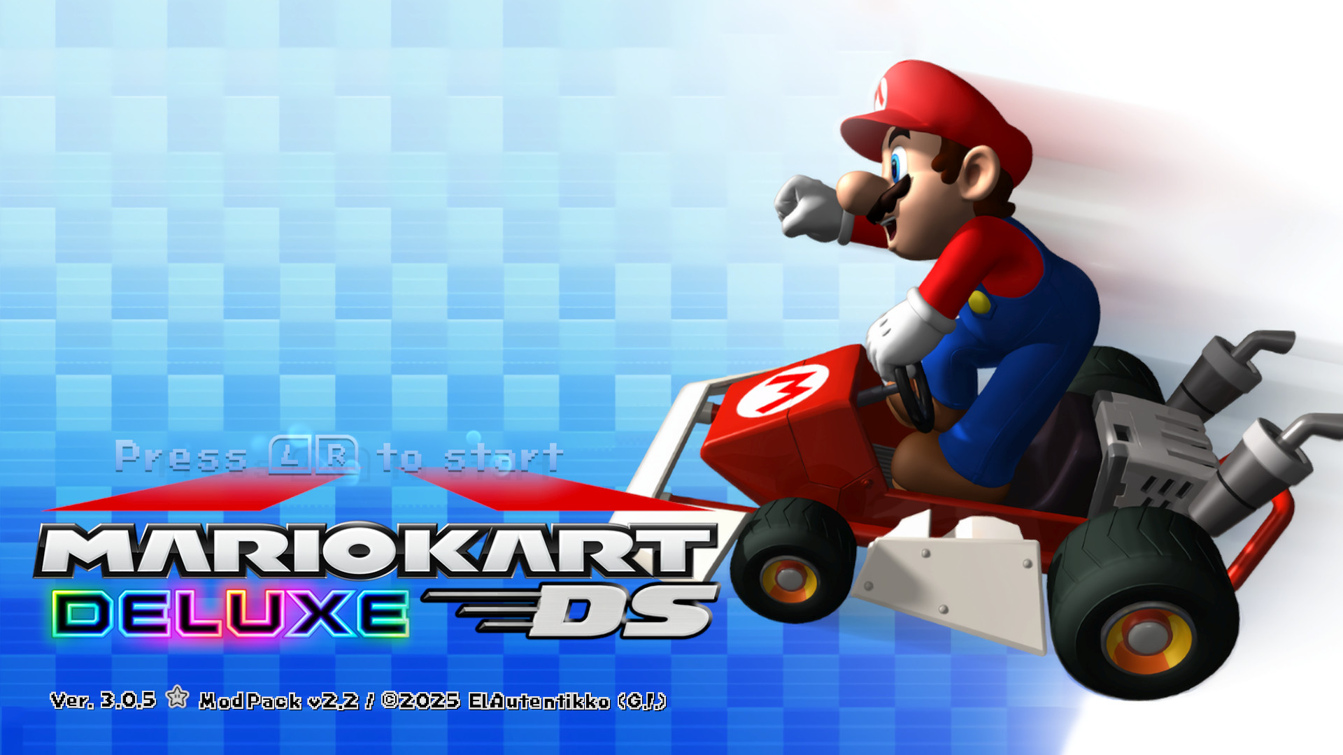 Mario Kart DS UI Mod for Mario Kart 8 Deluxe | MK8D Mods