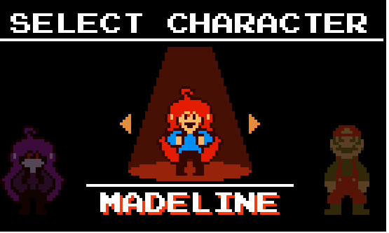 Madeline (And her other self) in SMBR Mod for Super Mario Bros ...