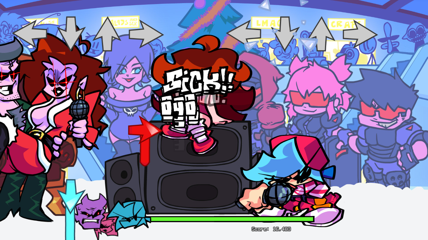 Z3mp Skins V Slice Port Mod for Friday Night Funkin' | FNF Mods