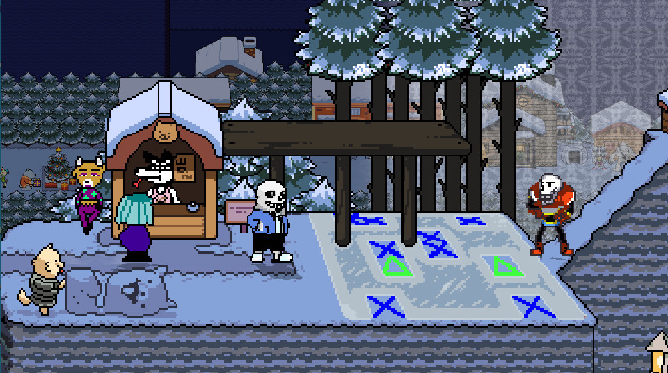 Snowdin (ANOTHER ONE?) (UNDERTALE) Mod for Super Smash Bros. Crusade ...