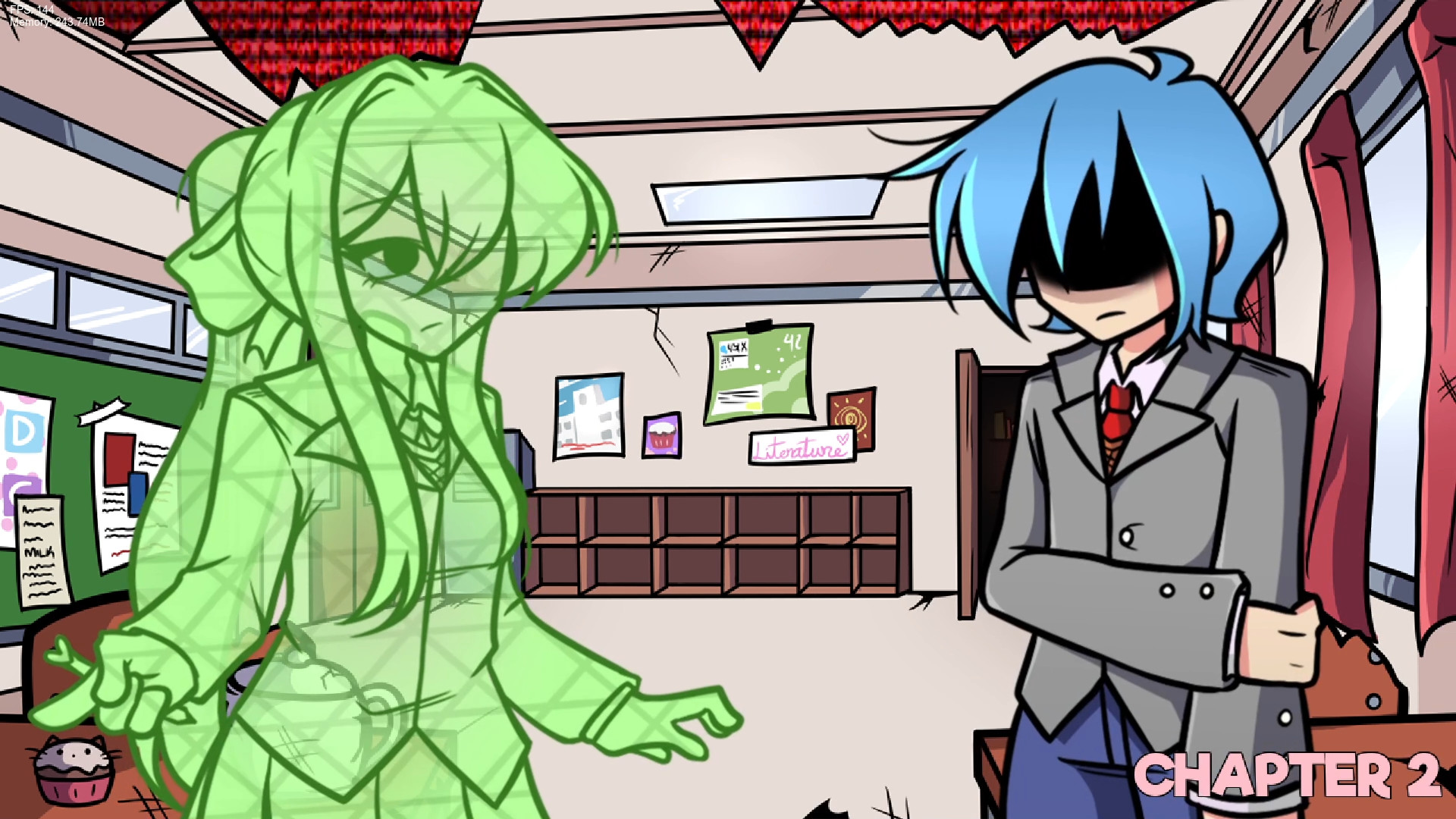 FNF: JUST MONIKA (HAPPY BIRTHDAY MONIKA) Mod for Friday Night Funkin ...