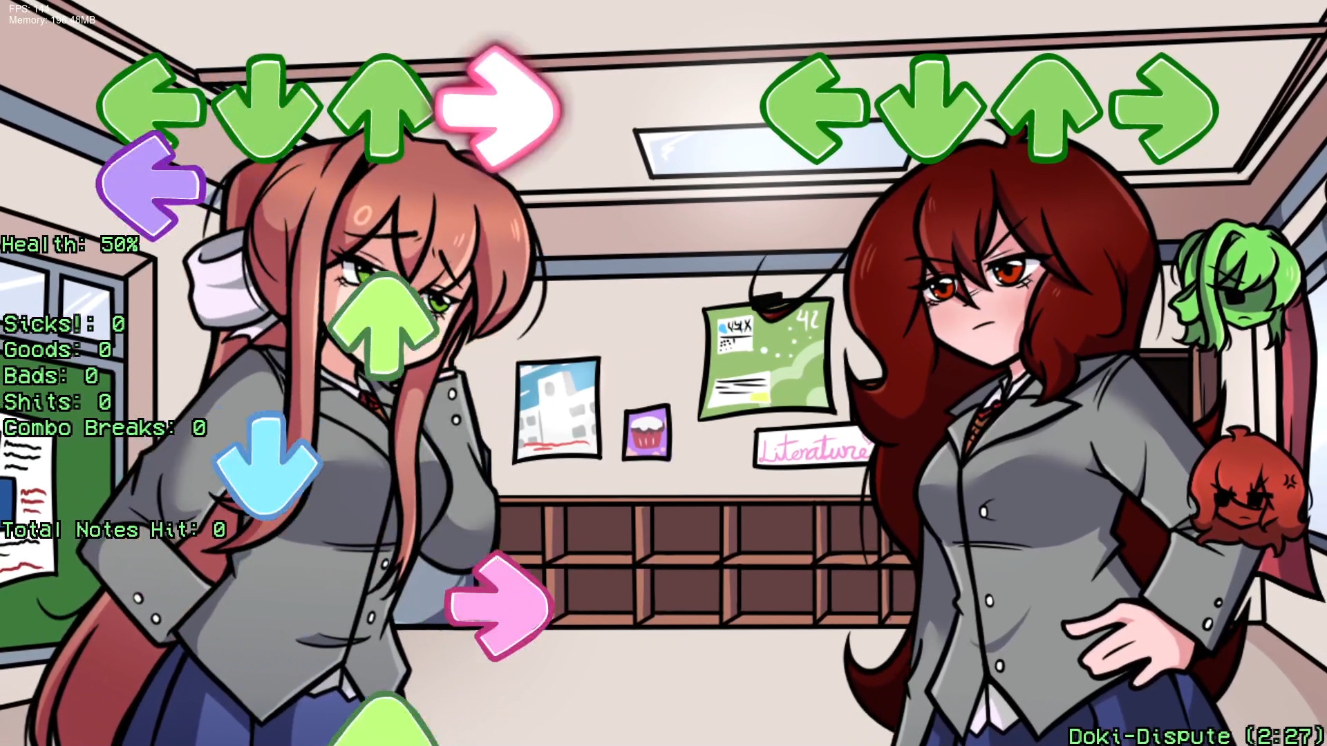 FNF: JUST MONIKA (HAPPY BIRTHDAY MONIKA) Mod for Friday Night Funkin ...