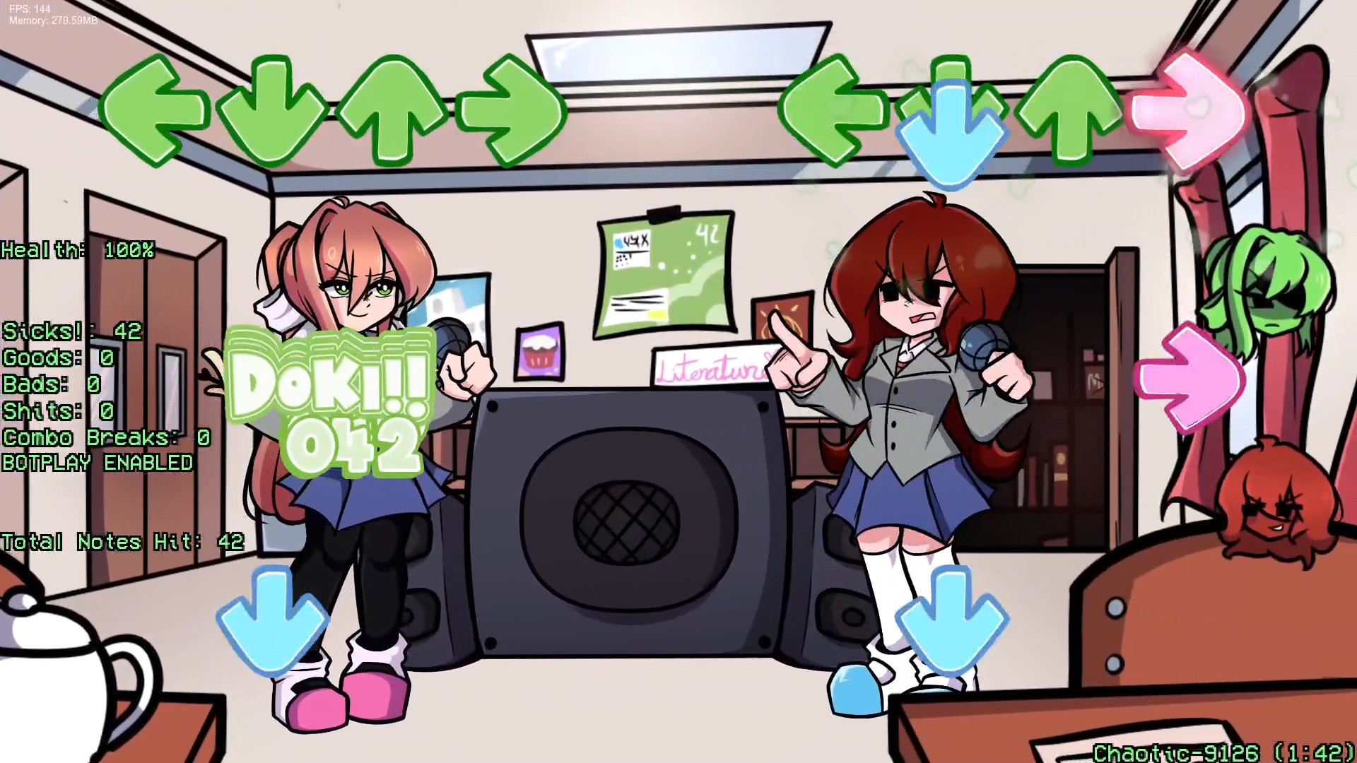 FNF: JUST MONIKA (HAPPY BIRTHDAY MONIKA) Mod for Friday Night Funkin ...