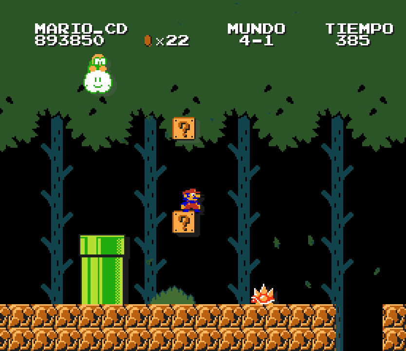 CD Mario Mod for Super Mario Bros. Remastered [Unofficial] | SMB1R Mods