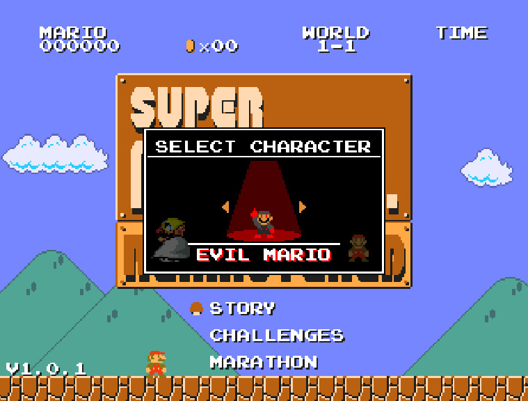 PLAYABLE EVIL MARIO (WITH CUSTOM SFX) Mod for Super Mario Bros ...