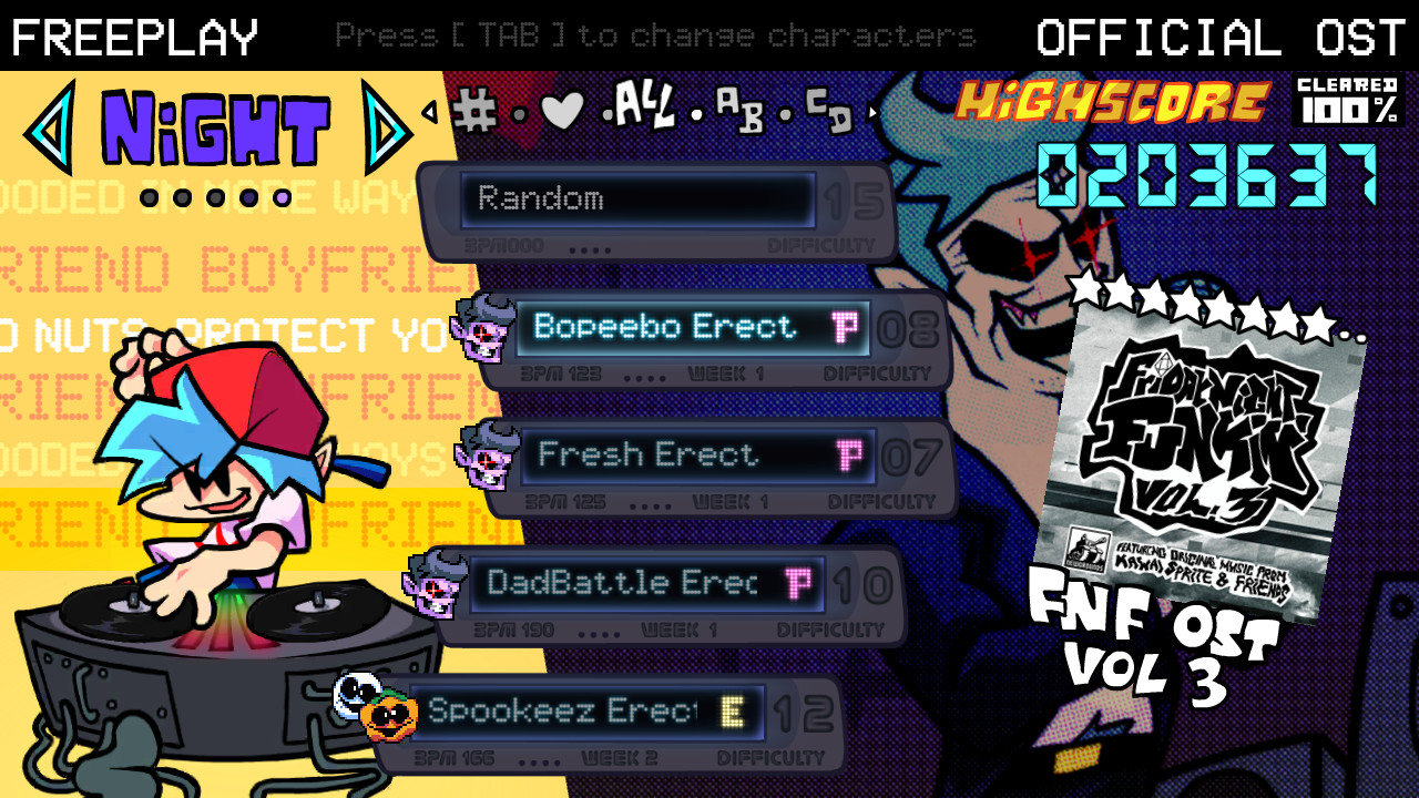 Funkin' OST Albums Mod for Friday Night Funkin' | FNF Mods